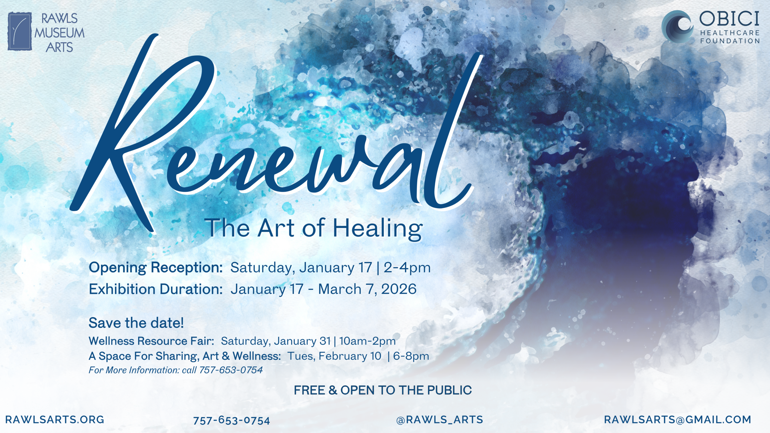 Renewal: The Art of Healing Exhibition - Rawls Arts Museum